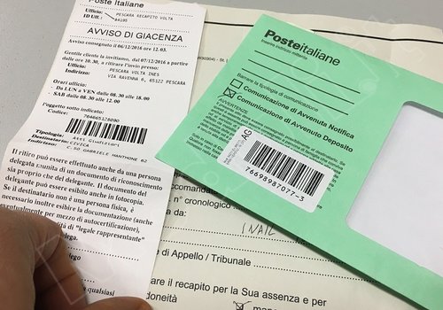 Notifica diretta di cartella esattoriale dal concessionario e firma ...